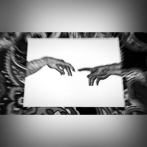 Art | Oneofakind Original Artwork Creation Of Adam Ink Remake | Poshmark